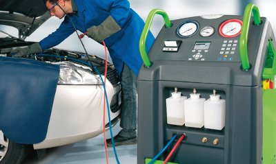Bosch equipos de servicio de aire acondicionado ACS 600650 - MotorMundial