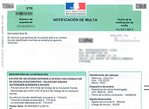 Las multas de tráfico en Europa llegarán al país de origen del ...