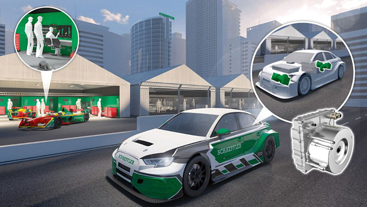Schaeffler 4ePerformance Concept Car - MotorMundial